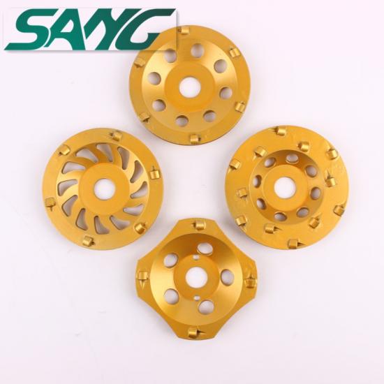 Concrete PCD Grinding Disc Cup Wheel PCD Grinding Plate Remove Epoxy ...