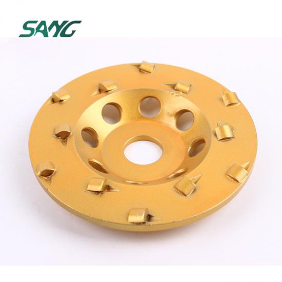 Concrete PCD Grinding Disc Cup Wheel PCD Grinding Plate Remove Epoxy ...